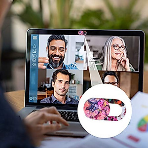 SOLUSTRE Computer Tablet 8pcs for Web Sticker Camera Cover Pro Pattern Privacy Thin Phone Webcam Pad Laptop Floral Flower Smartphone Your Slide Lid Plastic Slider Cover, Ultra Office Slim Laptop