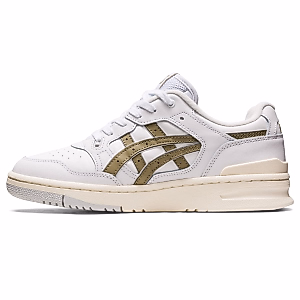 ASICS Unisex EX89 Sportstyle Shoes, 13, White/Safari Khaki