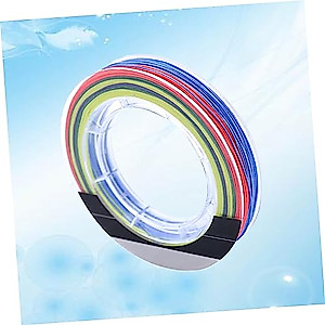 Kisangel 3pcs Ultra Fishing Line Fishing Line Wire Fishing Leader Line Abrasion Resistant Braid Line Fishing Wire Multifilament Fishing Line Braided Fishing line Jewelry Fishing Tackle