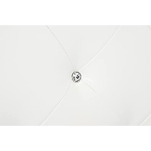 Happy Homes Lexi Upholstered Bed Frame with Headboard /Diamond Button Tufted /Faux Leather /Wood Slats Included /Easy Assembly/Box Spring Platform Needed /Works with Memory Foam Mattress Twin White