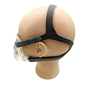 2-Pack Replacement CPAP Headgear with Magnetic Clips for ResMed Airfit F20, CPAP Headgear Straps Compatible with Resmed Mask F20 - Soft, Plush Straps for Optimal Fit & Flexibility(Large)