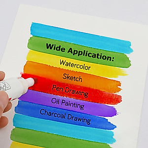 Watercolor Paper Water Color Paper 9x12 inches 140lb/300gsm 30 Sheets White Construction Paper Art Paper Drawing Paper Bulk Mixed Media Sketchbook for Drawing Water Colors Paint Adult Cotton Paper