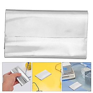 BUGUUYO Sheet Experiment Anode Electrode Material Analysis Test Experimental Supply Experiment Tools Science Experiment Supplies Fruit Battery Science Kit Laboratory Supply Zinc Silver