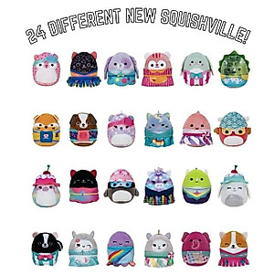 Squishville by Squishmallows Series 6 - Assorted Single - Mini Plush & Accessories - Official Kellytoy - Cute and Soft Stuffed Animal Toy - Great Gift & Stocking Stuffer for Kids