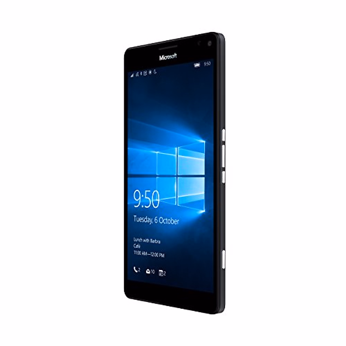 Microsoft Lumia 950 XL 32GB Factory Unlocked 4G/LTE - International Version with No Warranty (Black)