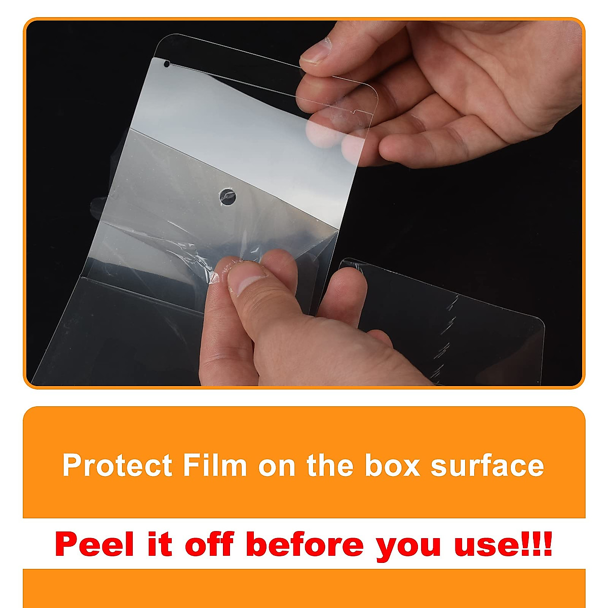 4x4x4 Inches Transparent Apple Box With Hole,30 PCS Caramel Apples Clear Boxes Candy Apple PET Boxes for Candy Making