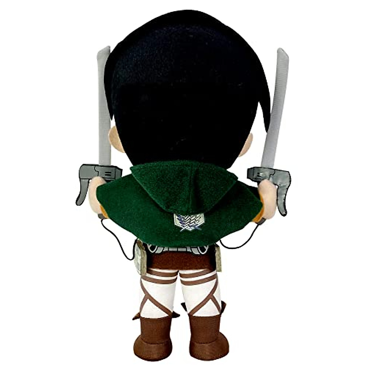 Great Eastern Attack on Titan 9" Levi Ackerman Plush,Brown/a,6"L x 3"W x 9"H