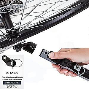 Bike Trailer Hitch Coupler for Instep and Schwinn Bike Trailer,Bike Trailer Connector Parts for Bike Coupler for Kids/Dog,Replacement Bicycle Trailer Attachment for Baby/Pet Bike Trailers