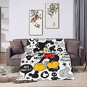 All Season Air Conditioning Blanket Cartoon Throw Blanket Soft Blanket for Bedroom Livingroom Sofa 50"X40"