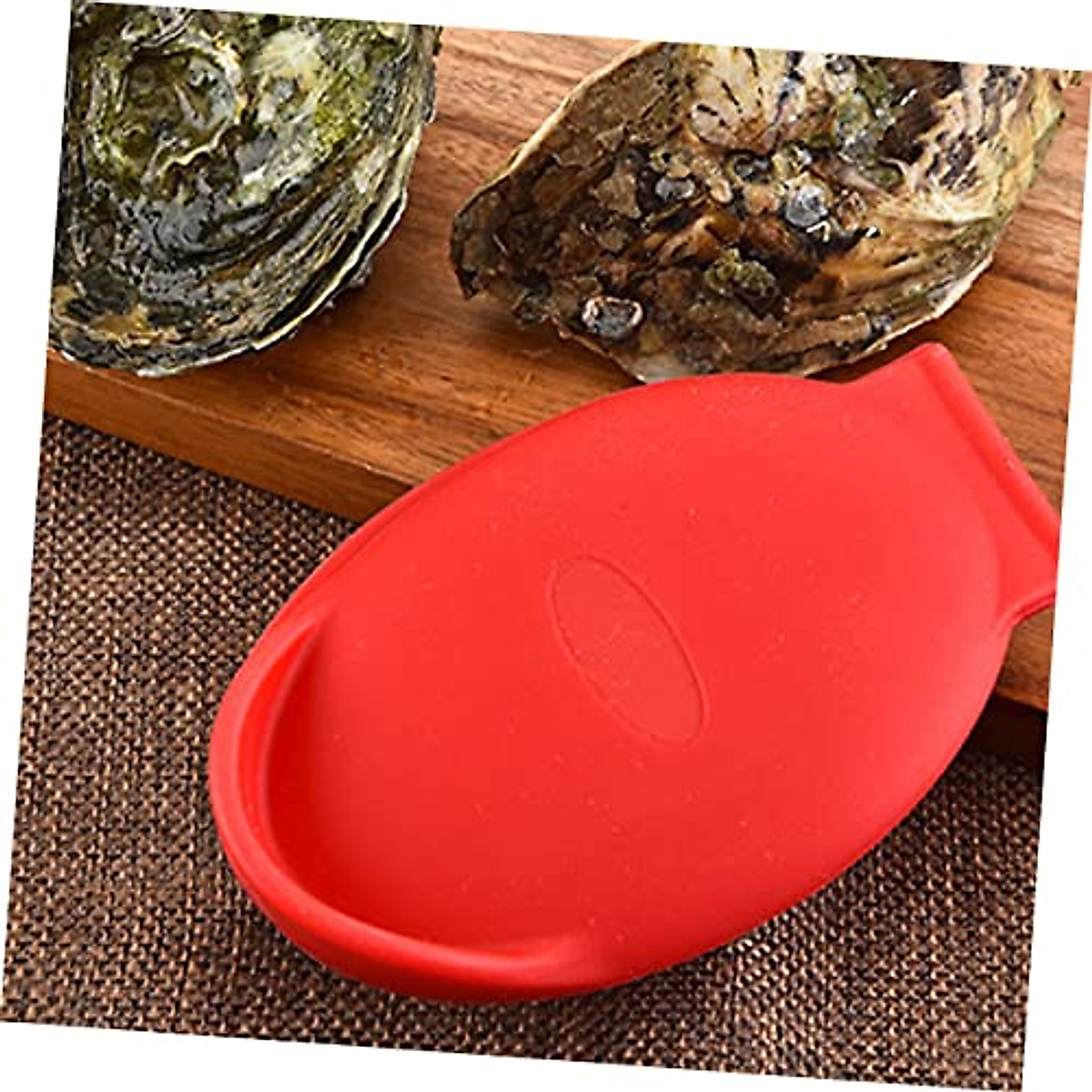 Kitchen Tool 3pcs Oyster Clip Debarking Tool Jar Opener Gloves Holder Crab Shucker Oyster Holder Kitchen Tool Oyster Shucking Tool Oysters Shucking Tool Silica Gel