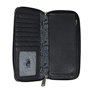 Loungefly Disney Mickey Mouse and Friends Allover Print Zip Around Wallet