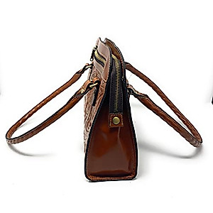 Patricia Nash Tooled Leather Calvi Satchel, Florence