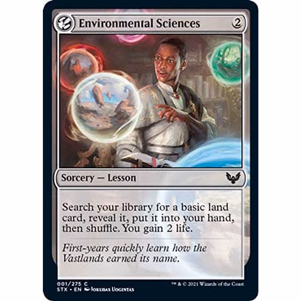 Magic: The Gathering - Environmental Sciences - Foil - Strixhaven: School of Mages