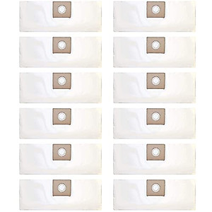 Fette Filter - Type A Filter Bags Compatible with Shop-Vac 1.0 1.5 Gallon Wet/Dry Vacuums. Compare to Part # 9066700 - Pack of 12