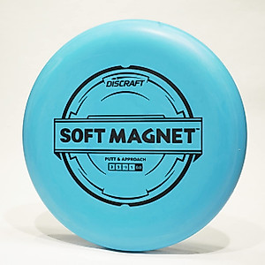 Discraft Soft Magnet (Putter Line) Putt & Approach Golf Disc, Pick Weight/Color [Stamp & Exact Color May Vary] Orange 170-172 Grams