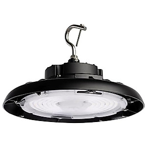 Nuvo 100W LED UFO Hi-Bay Light in Utilitarian Style-8.11 Inches Tall and 11.02 Inches Wide-5000 Color Temperature-Black Finis