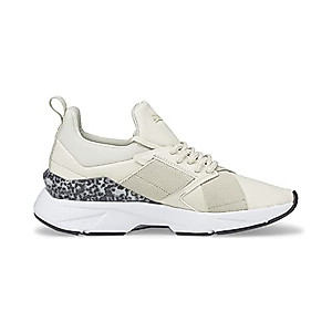 Puma Women's Muse X5 Sneaker, Vaporous Gray White Black, 11