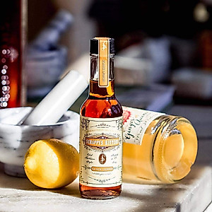 Scrappy's Bitters - Black Lemon, 5 oz - Organic Ingredients, Finest Herbs & Zests, No Extracts, Artificial Flavors, Chemicals or Dyes. Made in the USA!