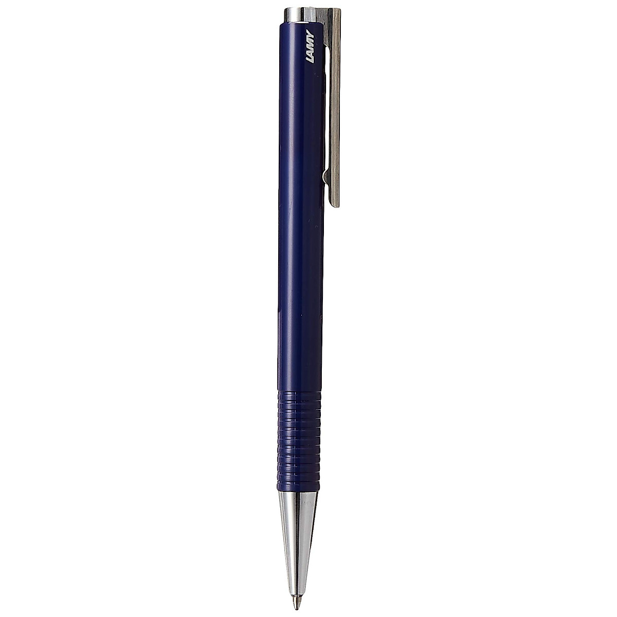 LAMY Shiny Blue Logo Ballpoint Pen with black ink (L204MBE)