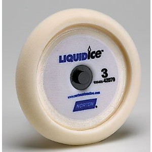 Norton 42079 9 in. White Finishing Foam Pad - Step 3, Package Of1