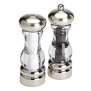 Olde Thompson Del Norte Peppermill and Salt Shaker Set