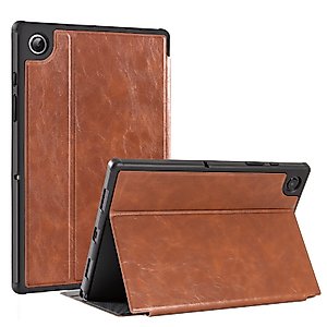 CoBak Case for Samsung Galaxy Tab A8 10.5 Inch 2022, Multi-Viewing Angles, All New PU Leather Smart Cover with Auto Sleep Wake Feature for Samsung Galaxy Tab A8 Tablet,Daffodil Yellow
