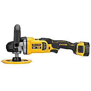 DEWALT 20V MAX* XR Cordless Polisher Kit, Rotary, Variable Speed, 7-Inch, 180 mm (DCM849P2)