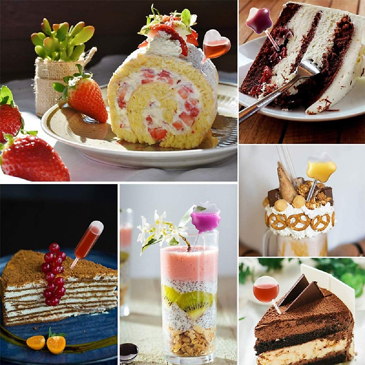 4ml 200Packs Plastic Cupcake Pipettes, Baking Pipettes, Squeeze Dropper Liquid Infuser Transfer Pipettes for Cupcakes, Strawberries