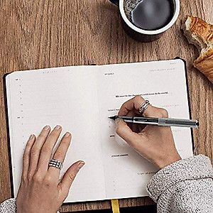 uni-ball Vision Rollerball Pens Fine Point Micro Tip, 0.5mm, Black, 4 Pack