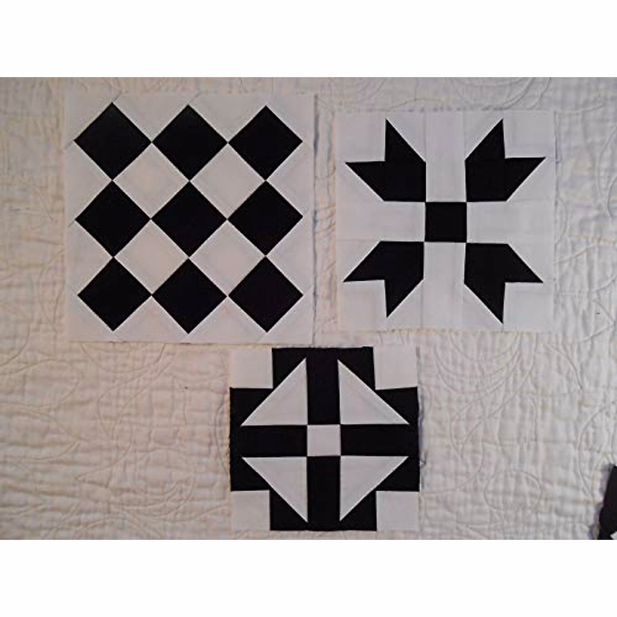 Black Cotton Fabric by The Yard,Quilting Muslin Fabric for Sewing,2 Yard