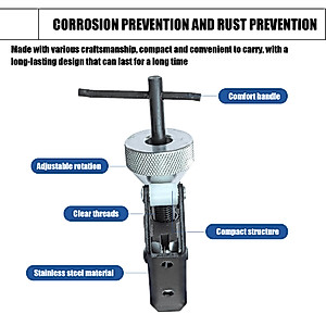 ZBGUN 1 PC Car Wiper Puller, Fixed Ball-Type Windshield Wiper Arm Deletion Special Tool, Universal Auxiliary Repair Accessories, Product Compatible with Cars, Trucks, Vans, SUVs, Trailers (Black)