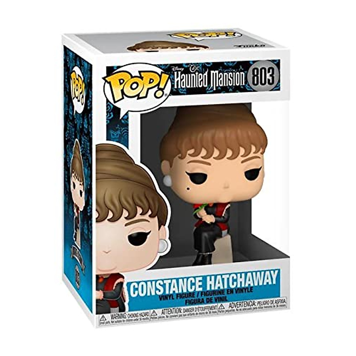 POP Disney: Haunted Mansion Portraits - Constance Hatchaway Funko Pop| Vinyl Figure (Bundled with Compatible Pop Box Protector Case), Multicolor, 3.75 inches