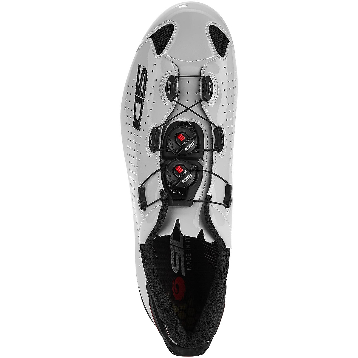 Sidi Shot 2 Road Bike Shoes GLOSS-GREY-BLK 41.5