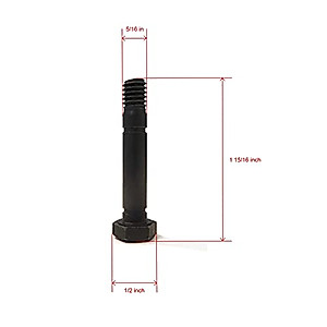 The ROP Shop | Shear Pin Bolt & Nut for Ariens Deluxe 27 921012, 921306, 921312 Snow Blowers