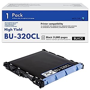 Compatible BU 320CL High Yield Belt Unit WER Replacement for Brother BU-320CL MFC-L8610CDW MFC-L8690CDW MFC-L8900CDW MFC-L9570CDWT MFC-L9570CDW Printer BU320CL Black Belt Unit 1-Pack