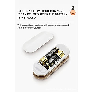 Mini Bag Sealer 2-in-1, Heat Sealer,Handheld Heat Vaccum, Portable Heat Vacuum Sealers with Hook, Heat Sealer with Cutter For Plastic Bags and Food, Mini Portable Sealer for Snacks, Resealer Machine Keep Food Fresh, Battery Not Included