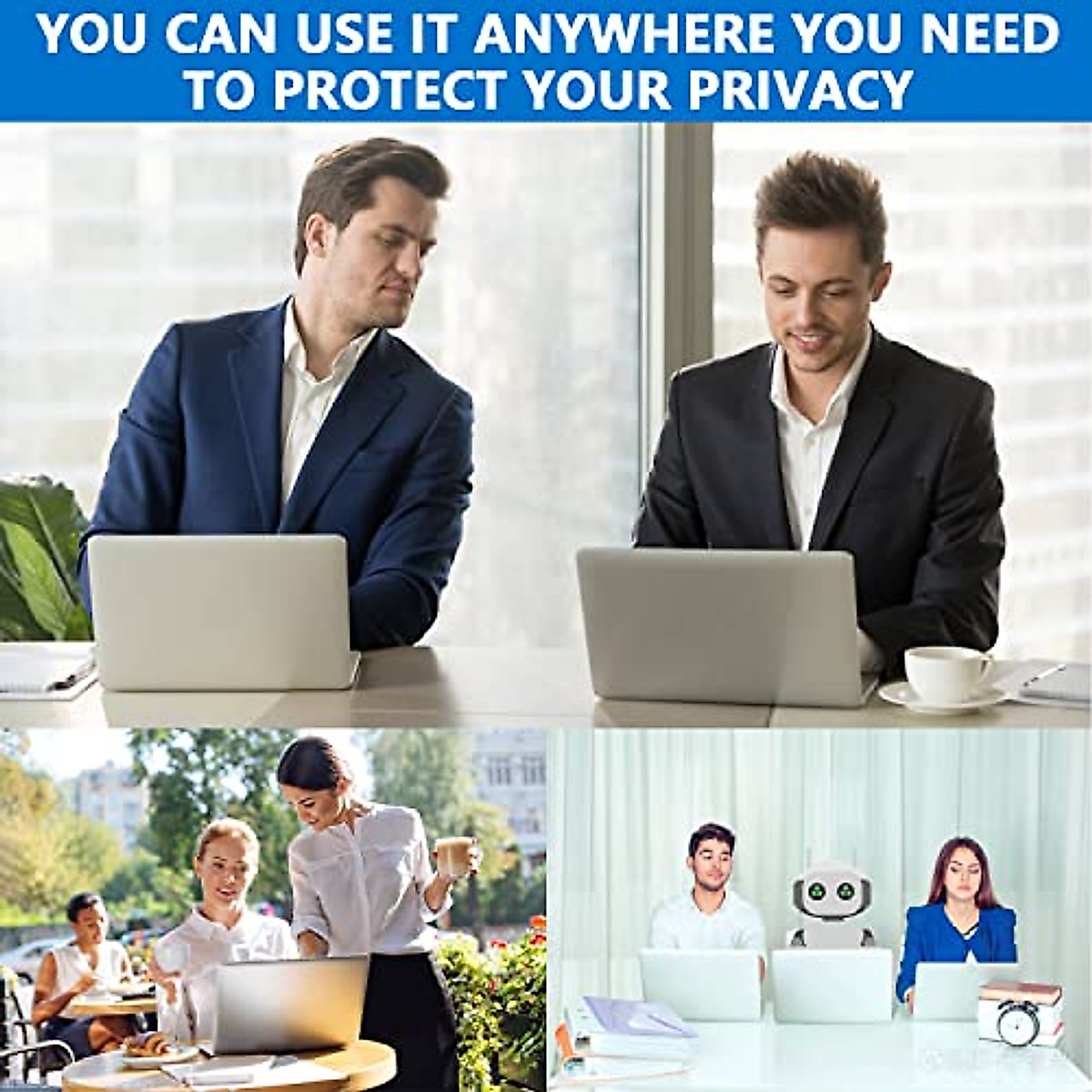 Laptop Privacy Screen Microsoft Surface Pro 7 Plus/7/6/5/4/3 th Gen 12.3 inch,Removable Privacy Screen Filter (for Surface Pro 7+/7/6/5/4 Privacy Screen Protector),-Anti Blue Light/Anti-Glare