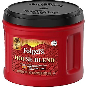 Folgers House Blend Medium Roast Ground Coffee, 24.2 Ounces