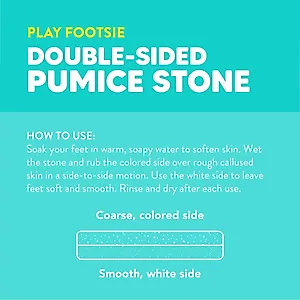 Onyx Professional 2 in 1 Pumice Stone, 100% Siliglass Callus Remover for Feet, Elbows, Knees, Dead Skin, Heels, Hands, Foot File Scrubber Exfoliator Removes Hard, Rough, Dry Skin (2 Pack)