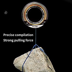 Seavey Braided Fishing Line - Abrasion Resistant - No Stretch - Super Strong -One Color One Meters - 8 Strand (25lb/0.2mm/109YDS(100m))