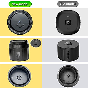 Electric Mason Jar Vacuum Sealer Kit for Wide Mouth and Regular Mouth Mason Jars, MEVERTRY Cordless Auto FoodSaver Vacuum Sealer, Canning Food Storage with LED Count-down Display