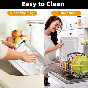 Air Fryer Basket,YEPATER 15.6" x 11.6" Large Oven Air Fryer Basket and Tray,Stainless Steel Non-stick Oven Air Fryer Basket with 30 PCS Parchment Paper,Air Fryer Pan and Crisper Tray for Baking