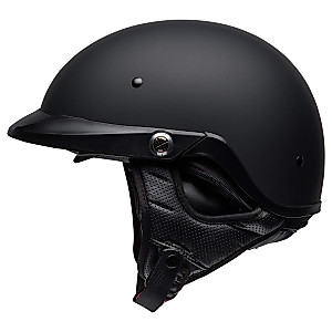 Bell Pit Boss Open-Face Motorcycle Helmet (Solid Matte Black, XXX-Large)