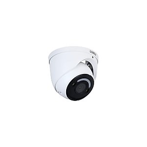 Lorex 4K Deterrence Dome AI PoE IP Wired Add-On Security Camera with Smart Security Lighting, Color Night Vision, and Smart Motion Detection Plus (4-Pack/White)