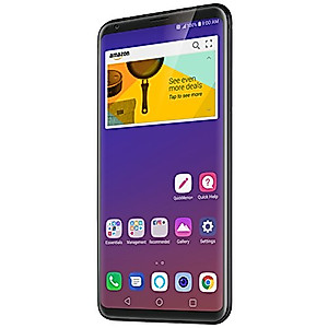 LG V35 ThinQ with Alexa Hands-Free – Prime Exclusive Phone – Unlocked – 64 GB – Aurora Black