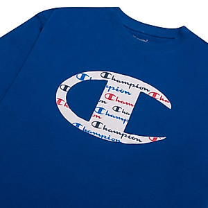 Champion Big and Tall T Shirts for Men – Crewneck Mens Big and Tall Graphic Tee