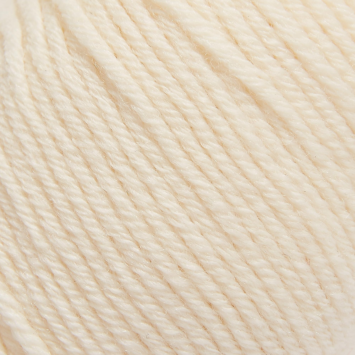 GISIMO 100% Merino Wool Yarn, 6-Ply Luxurious and Soft Yarn for Hand Knitting & Crocheting, 1.76 OZ/50g, 127 yds/116 Meters (Ivory, 1 Ball)