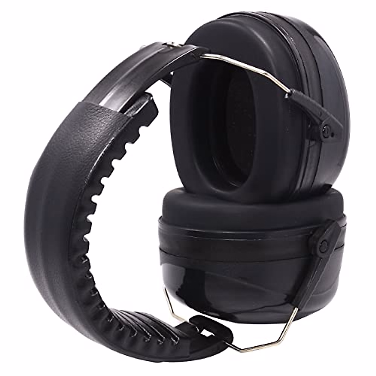 SYSKANT 36dB Ear Muffs For Noise Reduction Hearing Protection for Shooting Working Safety Earmuffs Defenders (Black)