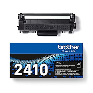 Brother TN-2410 Toner Cartridge, Black, Single Pack, Standard Yield, Includes 1 x Toner Cartridge, Brother Genuine Supplies