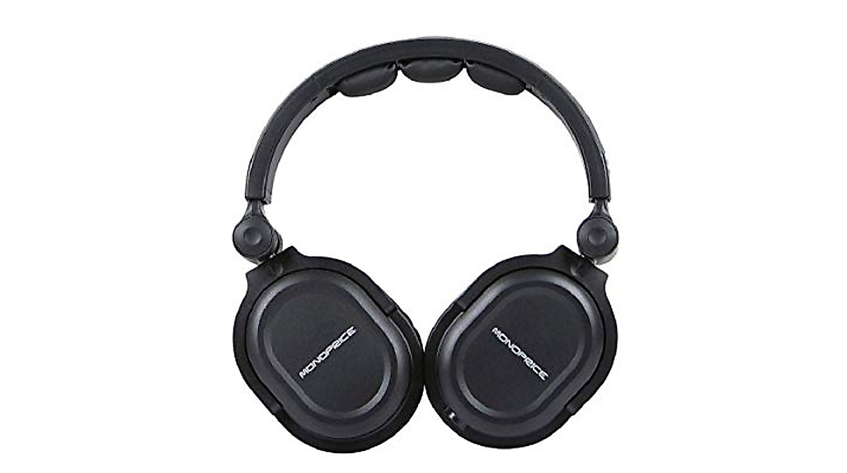 Monoprice Hi-Fi DJ Over-Ear Headphones - Premium Sound